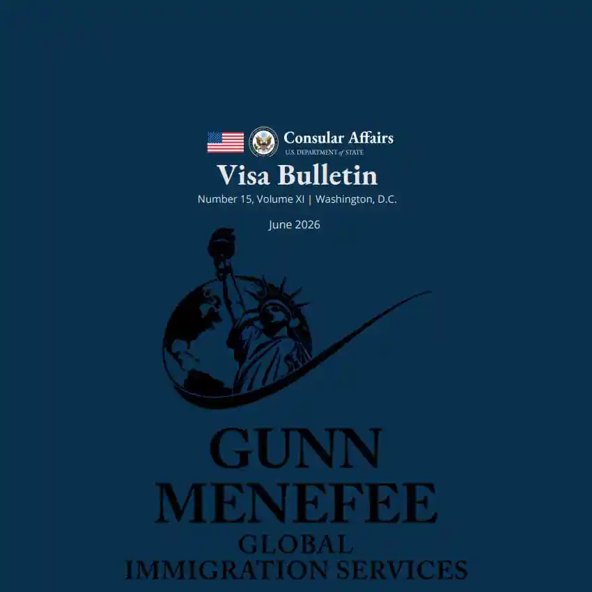 Gunn Menefee | June 2026 VISA Bulletin | Gunn Menefee